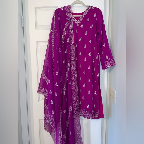 Dresses | New Pakistani Indian 3 Pc Dress | Poshmark
